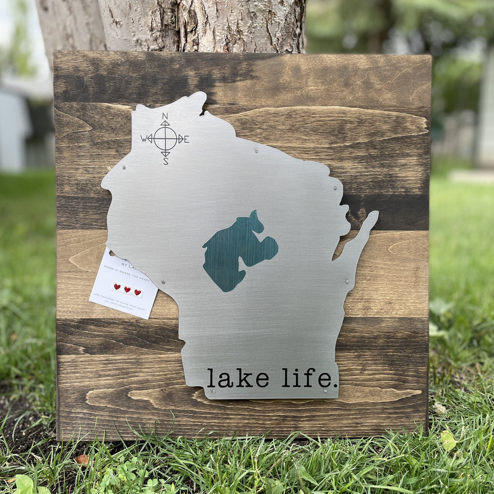 Lake Life Signs – Made with love by Laurie